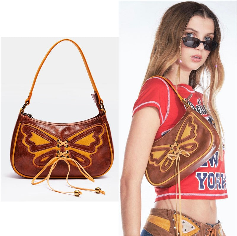 Vintage Butterfly Shoulder Bag | fairypeony