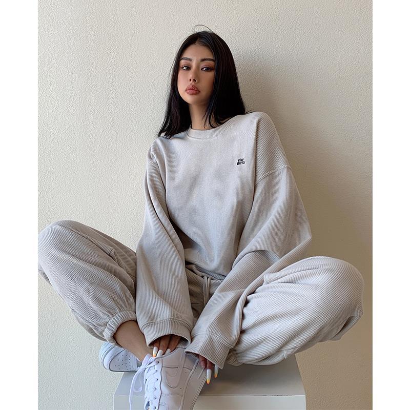 Basic Solid Tracksuit Set | fairypeony